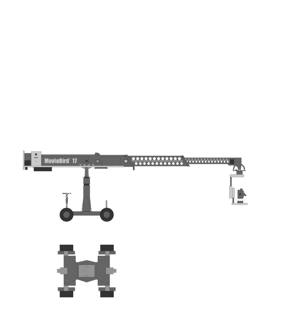 MovieBird® 17 Technocrane - Telescopic Camera Cranes Inc.